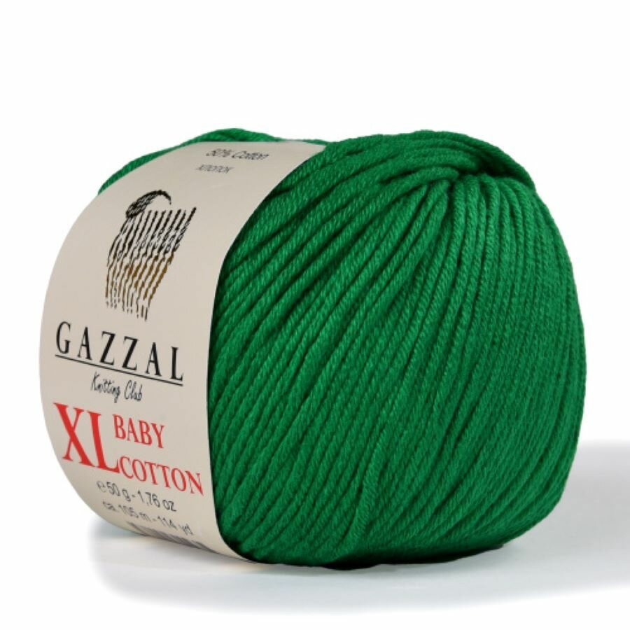 Пряжа Беби коттон XL Gazzal - Baby cotton XL (10 шт)