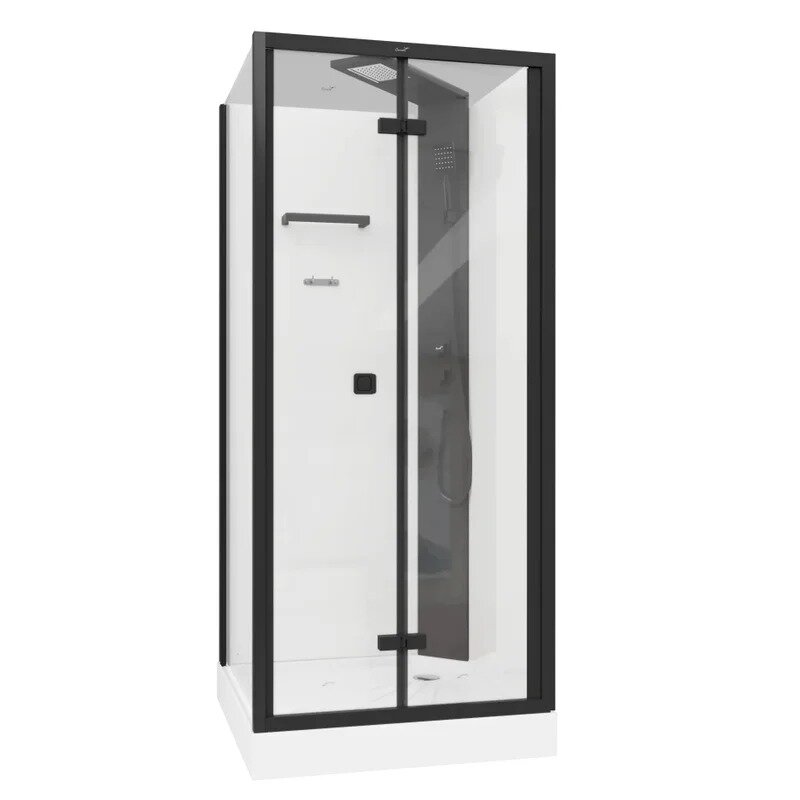 Душевая кабина Cerutti Spa Bella 90B без крыши, 90х90 см /11100