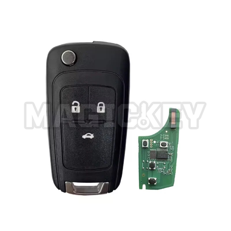 Автоключ 3 кнопки 433 МГц PCF7941E для Chevrolet Opel