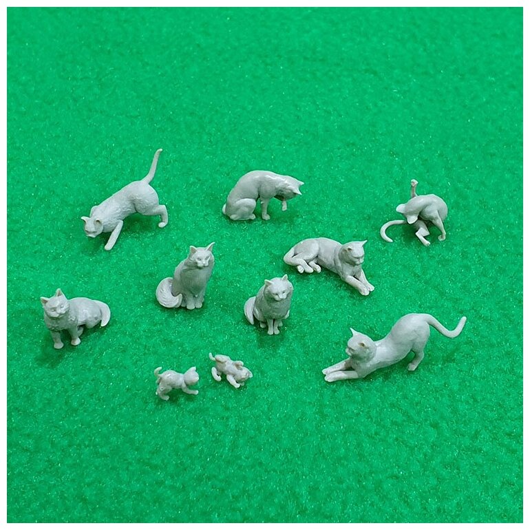 Набор "Кошки" 10 шт 1:35 СВ6009