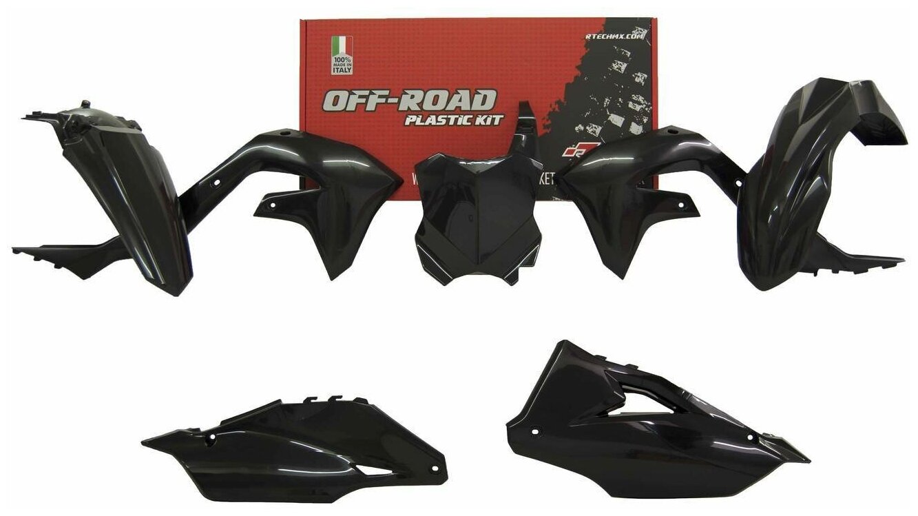 Комплект пластика Kawasaki KXF250 2021-2024, KXF450 2019-2023