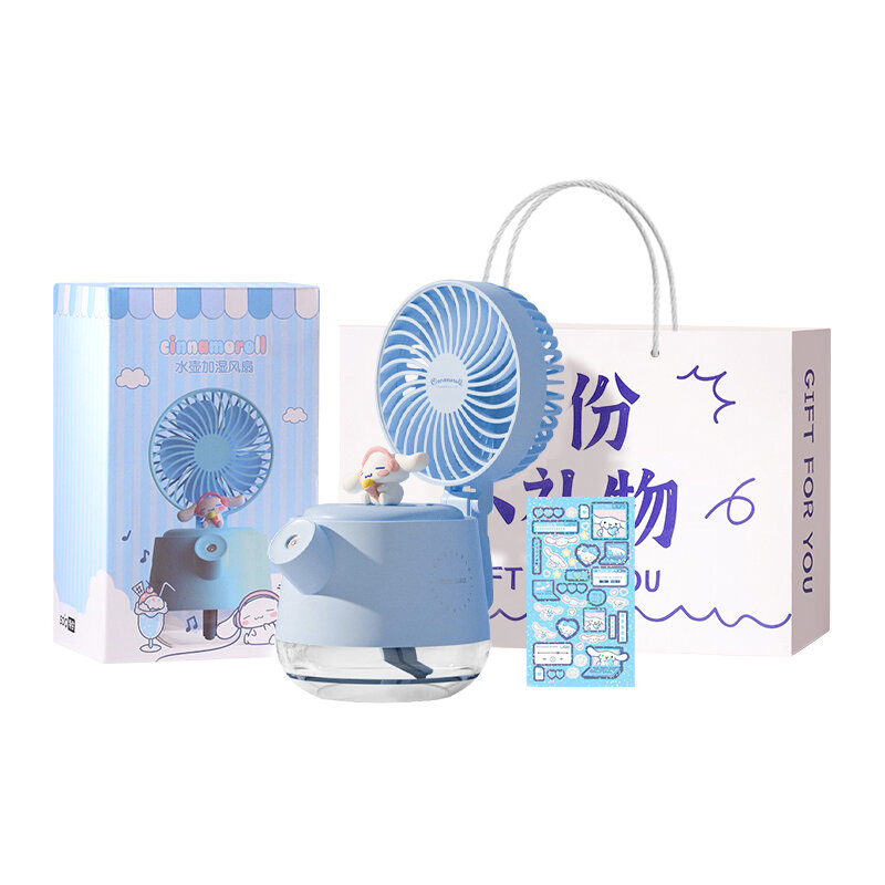 Увлажнитель настольный Sanrio A04a Kuromi Cinnamoroll, компактный, портативный, цвет: cinnamon dog