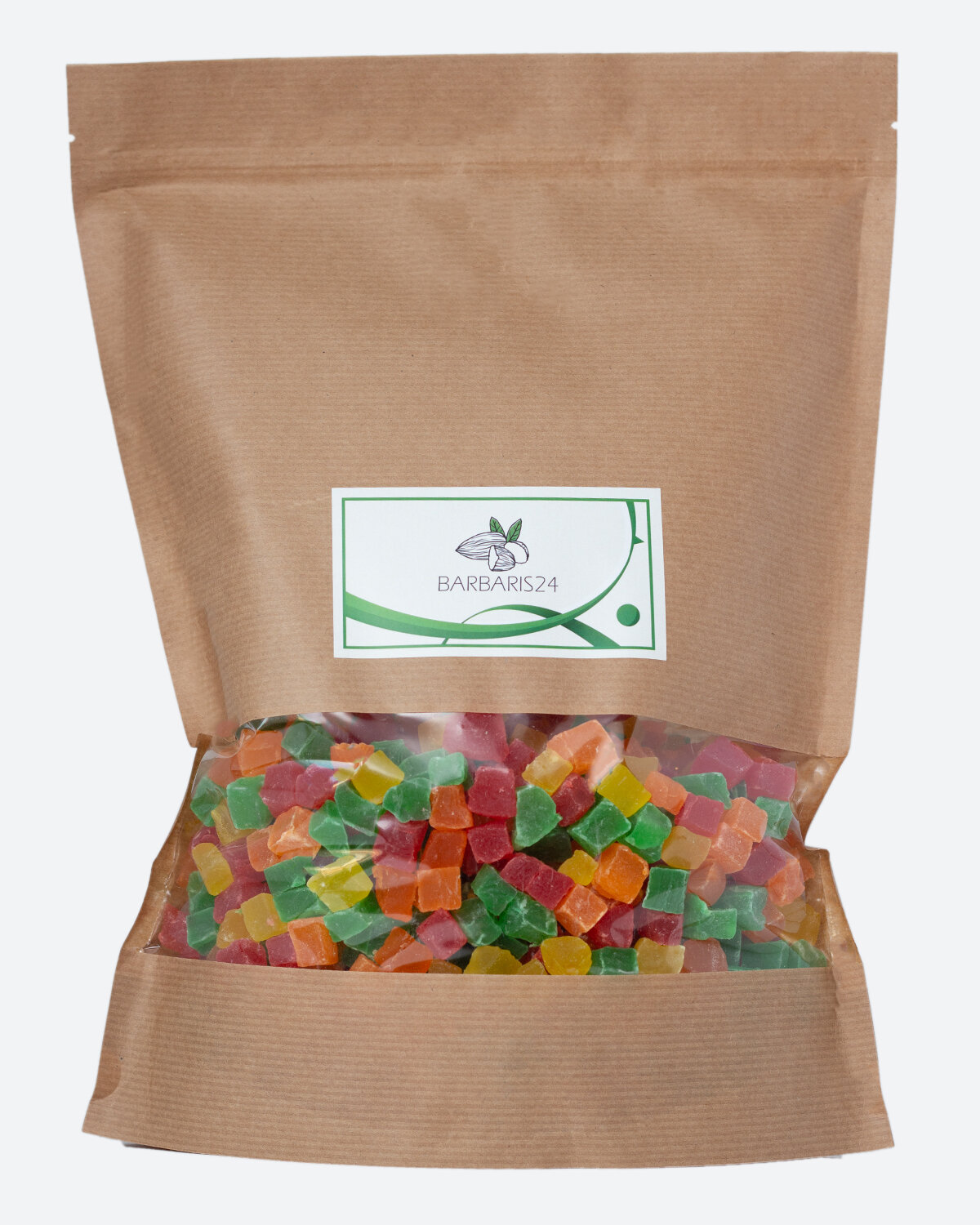 Цукаты из Ананаса (кубики) BARBARIS24 1кг.