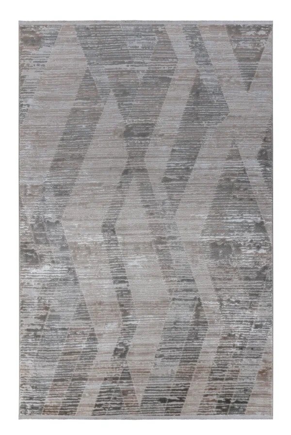 Ковер турецкий на пол в гостиную в спальню 80х150 см современный ворс 10 мм 294205 Kover-Russia