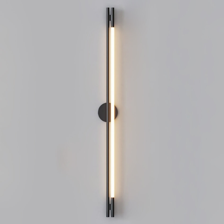 Настенный светильник (бра) Loft4You Luke Lamp Sconce (100 см, черная латунь)