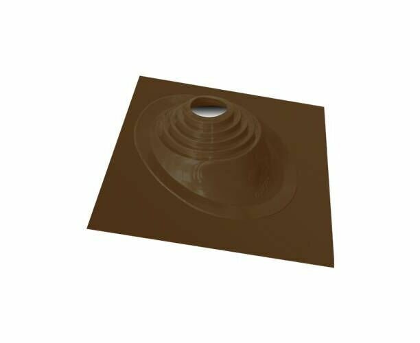 Кровельный уплотнитель Мастер флеш МФ Силикон Угловой №1R Коричневый ф75-200мм