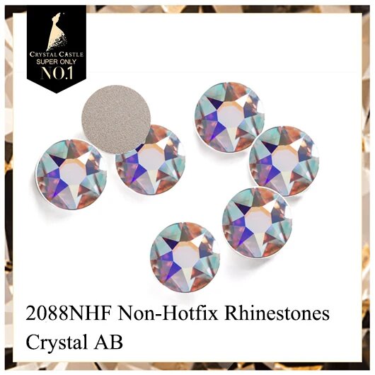 Стразы хрустальные Crystal Castle ss16 1440pcs AB