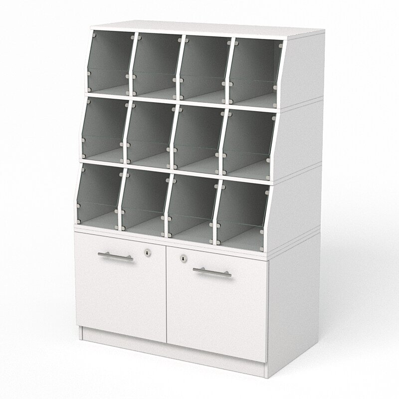 Стеллаж для конфет, орехов, сухофруктов "орешек" №2, Белый. Производитель товара - компания Westcom.