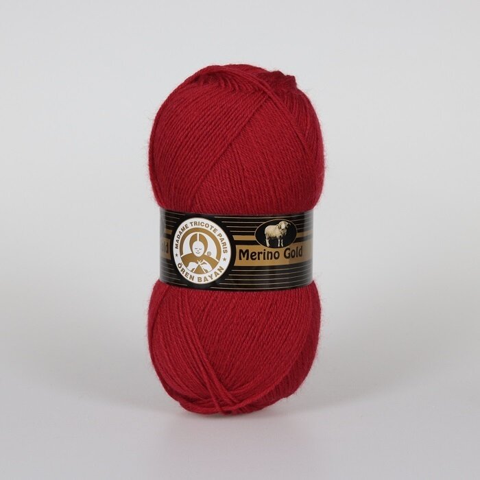 033 пряжа "Merino Gold" Madam Tricote (5шт*100гр)