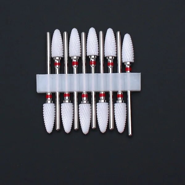 Керамические насадки для маникюра 10 шт, Color: 10PC-E2D
