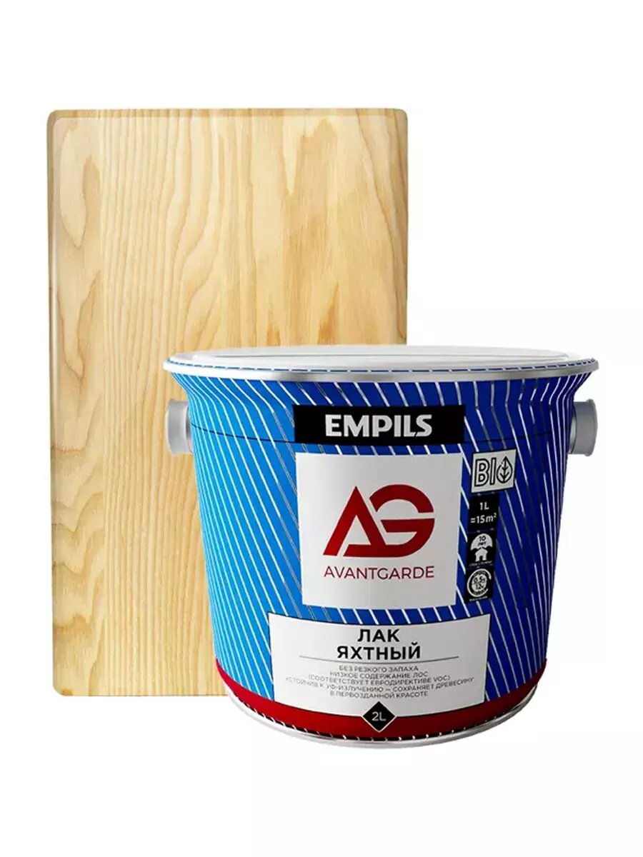 Лак яхтный 2.1 кг полуматовый