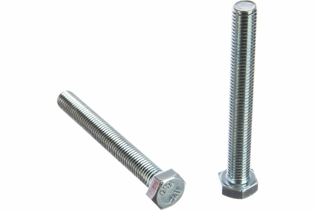 Tech-Krep/Zitar DIN933 болт шестигранной головкой оцинкованный М12x100 2 шт 126524