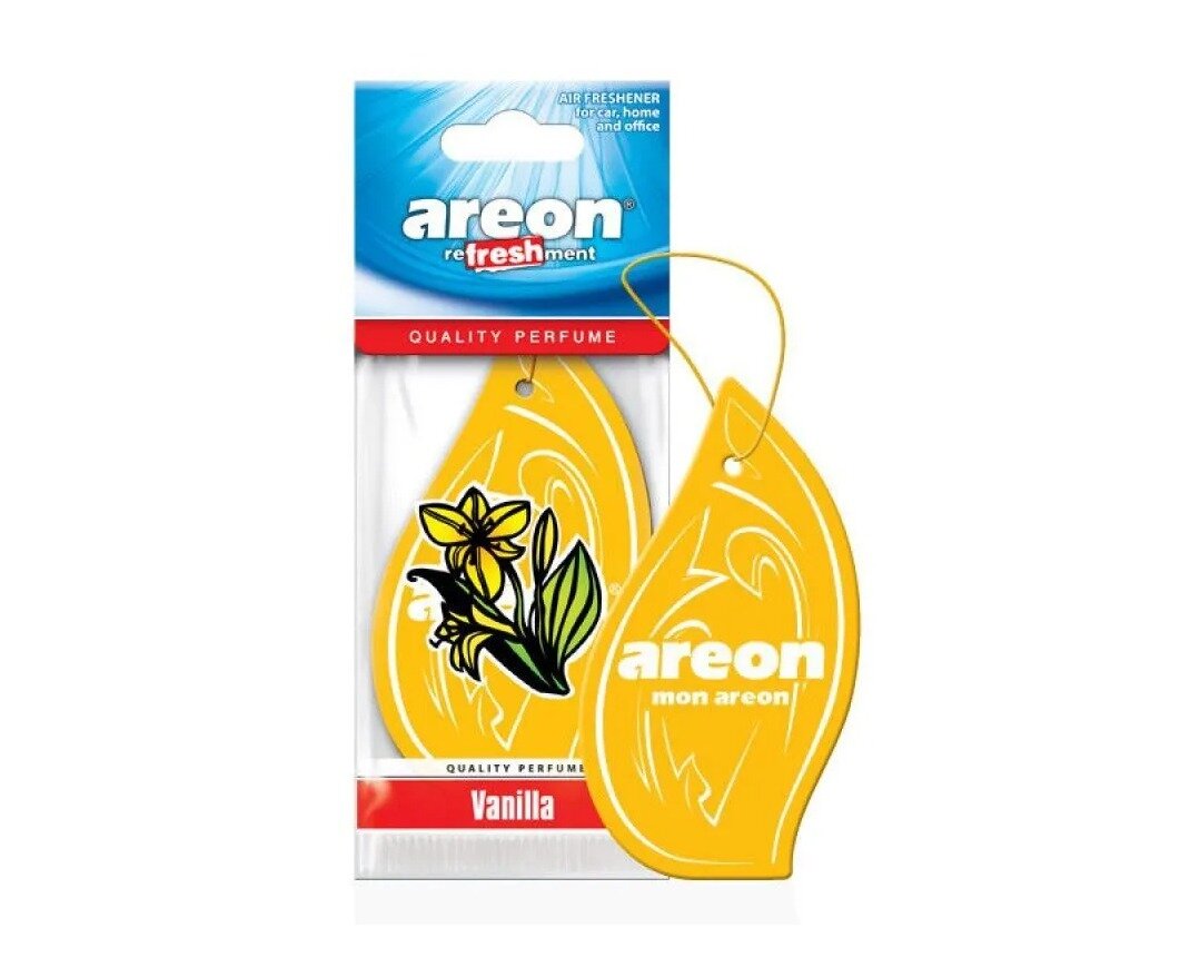 Ароматизатор подвес картон (Areon REFRESHMENT) Ваниль