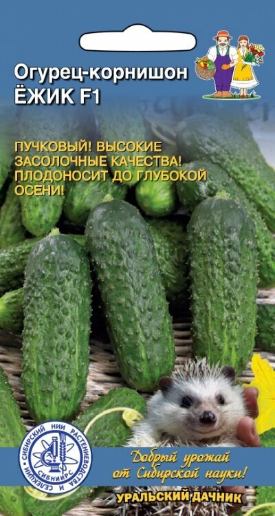 Огурцы Ежик F1 (Урал. Дачник)