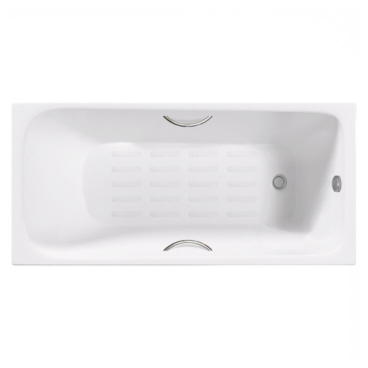 Чугунная ванна Delice Continental Plus Elite 170х75 DLR230635R-AS на ножках