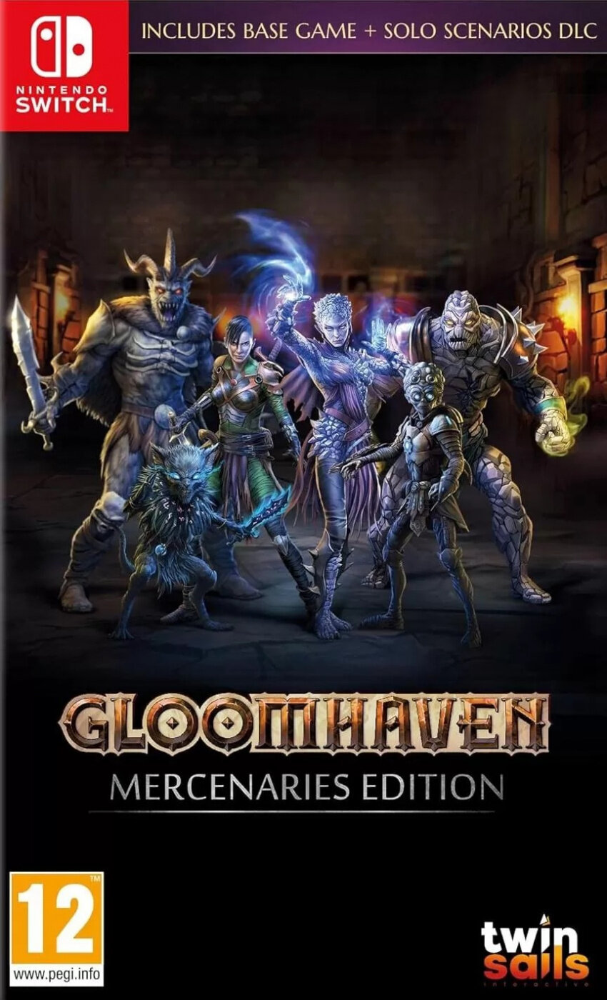Gloomhaven Mersenaries [Nintendo Switch, английская версия]