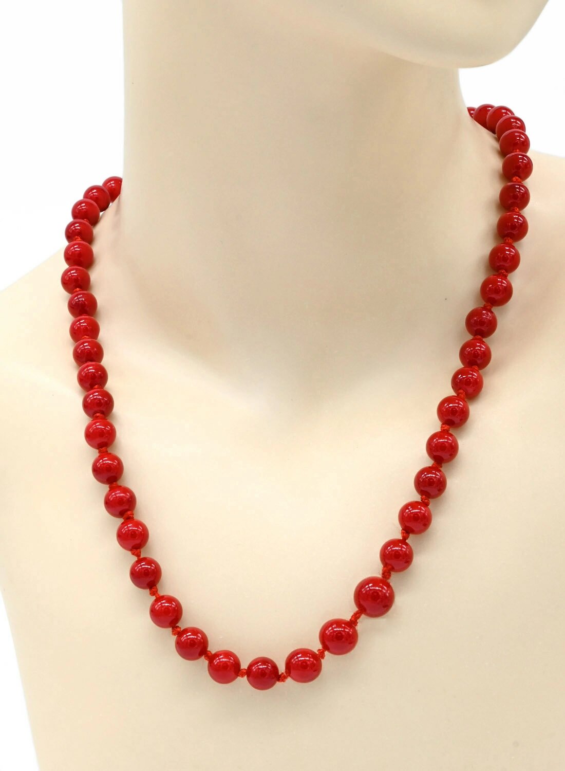 Бусы, коралл