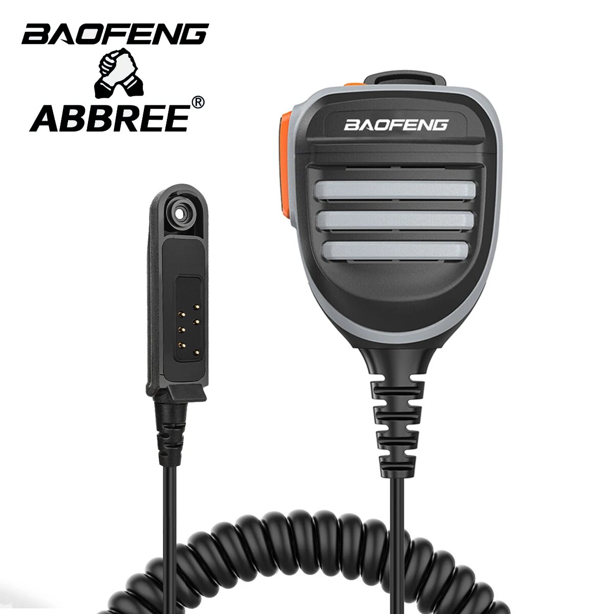 BAOFENG Оранжевый микрофон-гарнитура 780 mic