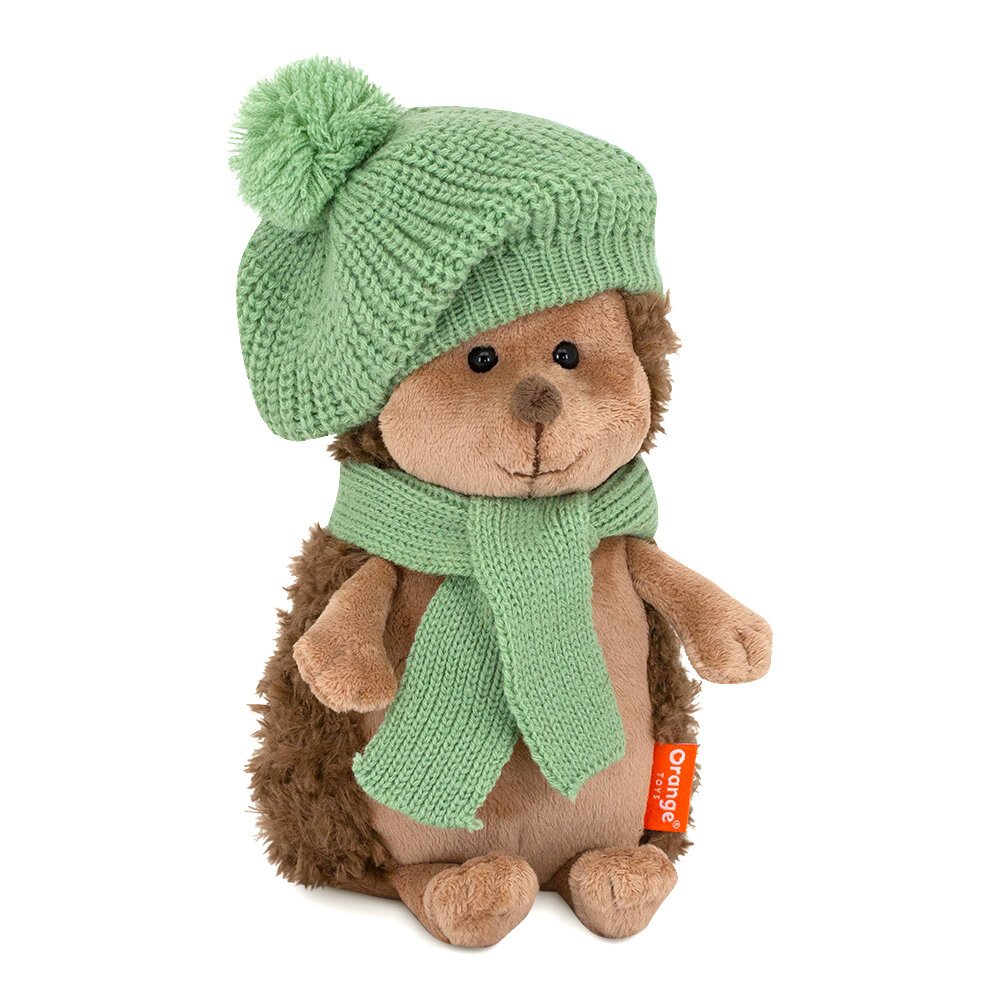 Мягкая игрушка Orange Toys *Life Ёжик Колюнчик: в зелёном берете 20 см