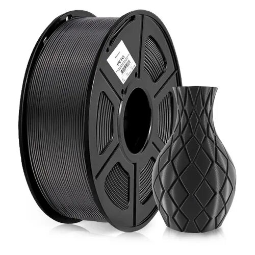 Пластик Cactus CS-3D-PETG-1KG-BLACK PETG/1.75мм/1кг/316м/черный