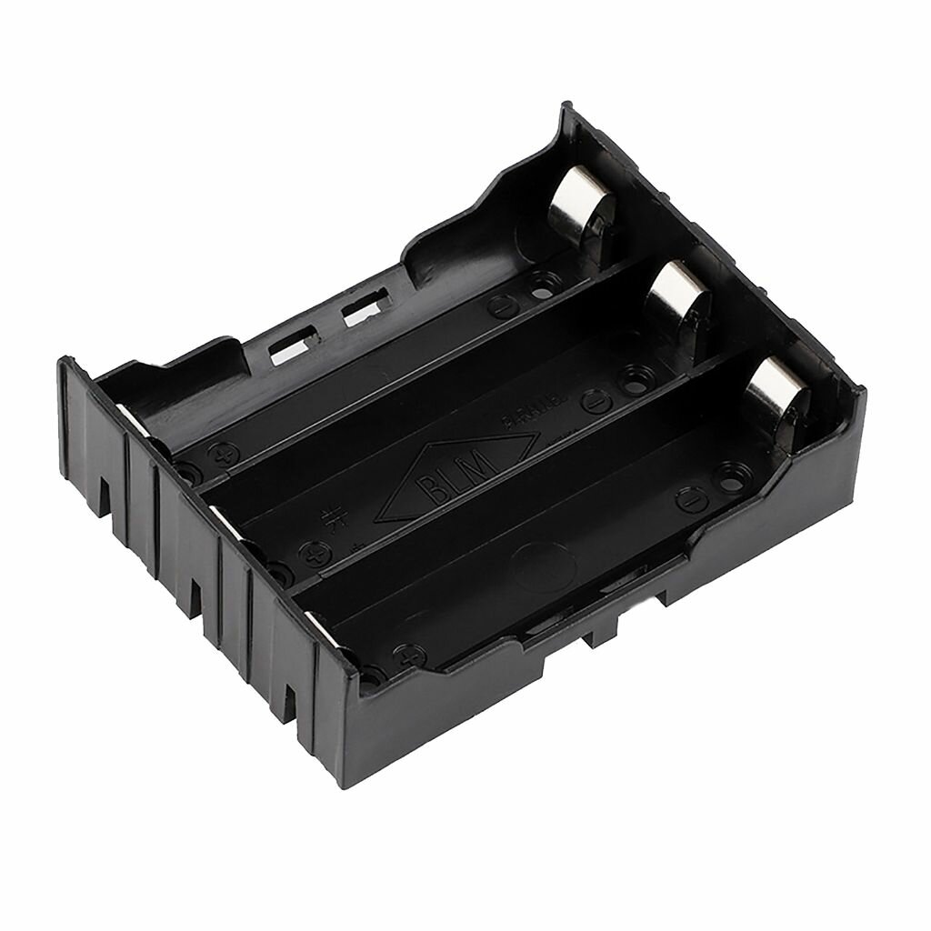 Батарейный блок 18650 DIY lithium battery box-3 секции
