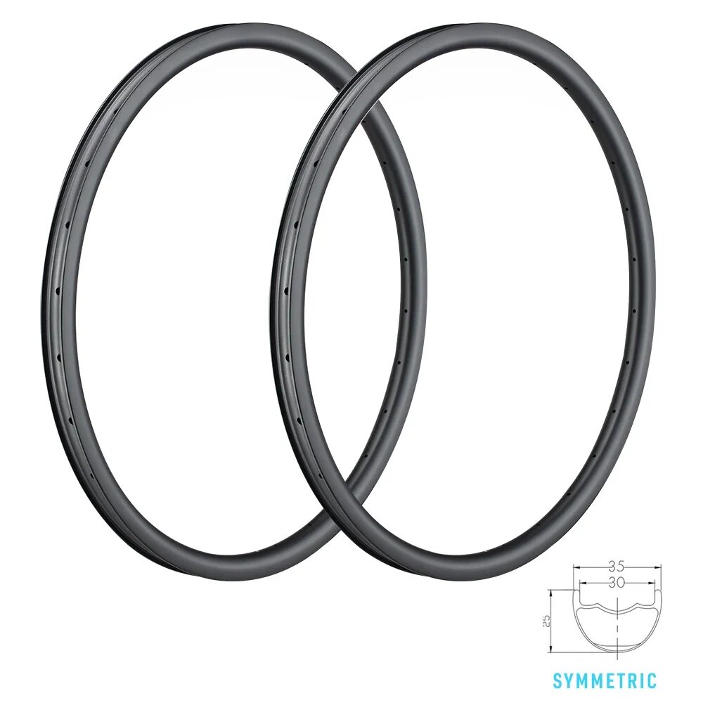 RYET 2024 29ER Карбоновые обода MTB T1000 35 мм Plain Symmetric Rim