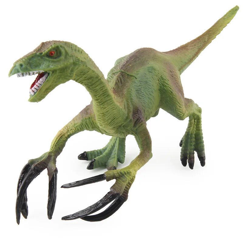 Модель динозавра Velociraptor, зеленый, цвет 3