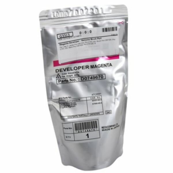 Девелопер Ricoh D0749670 / D074-9670 750 000 страниц