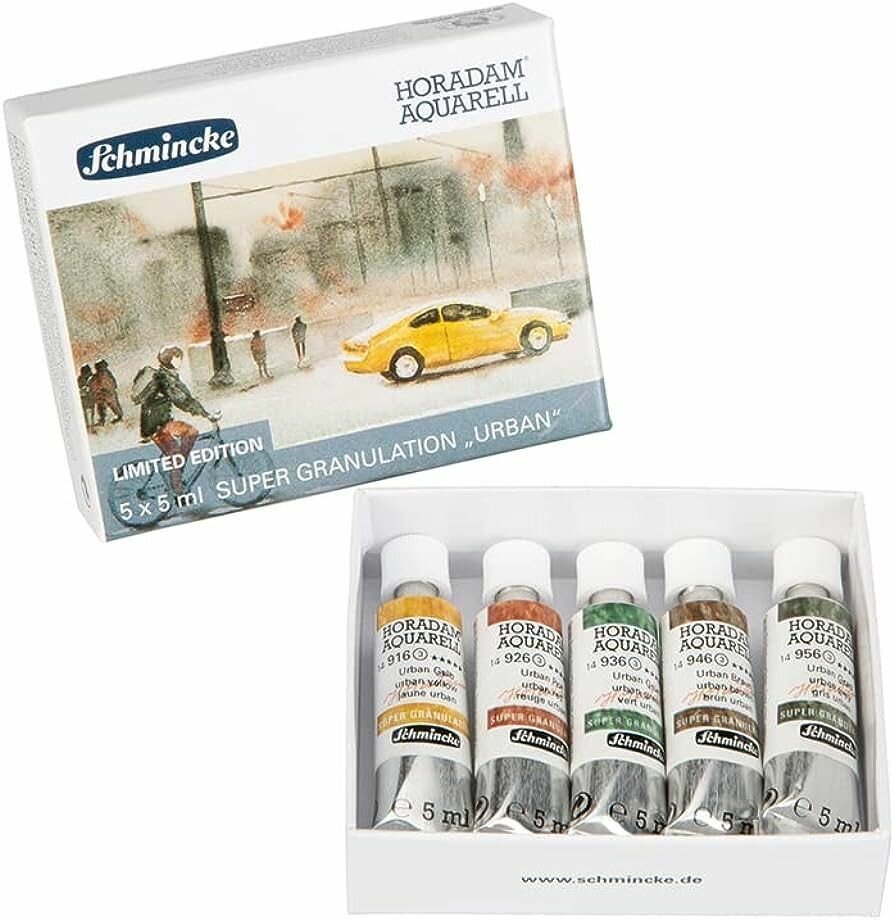 Набор акварели SCHMINCKE Horadam Urban тубы 5х5 мл -hz