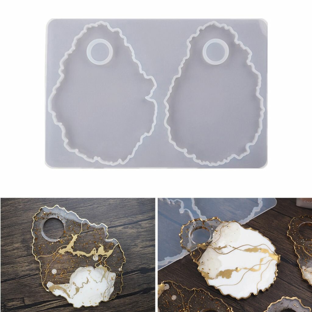 Поднос косметического рисунка пресс-формы для литья под давлением из силиконовой эпоксидной смолы поделок своими руками