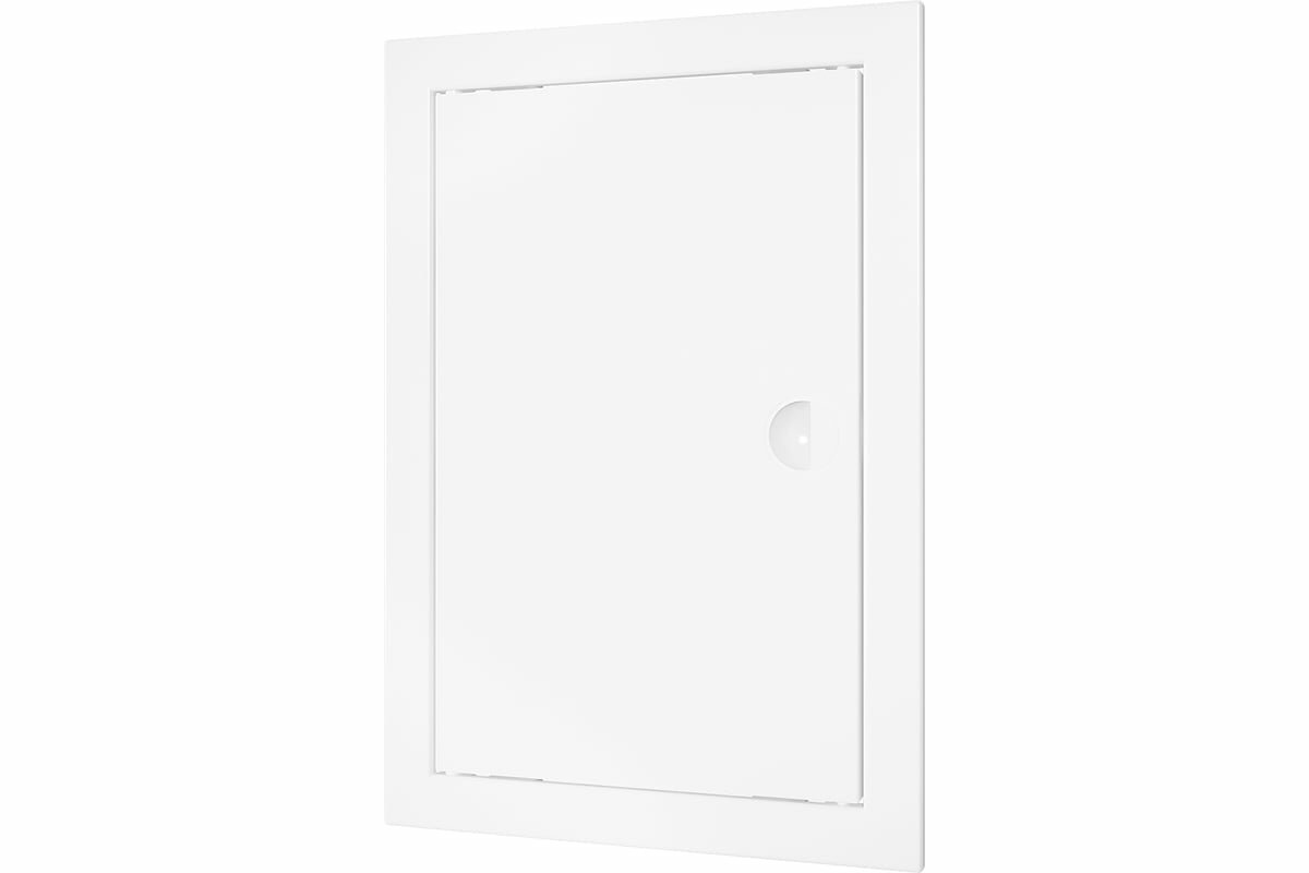 EVECS Л1010Р 87-688 Ревизионный люк-дверца с ручкой 122x122 и фланцем 98x98