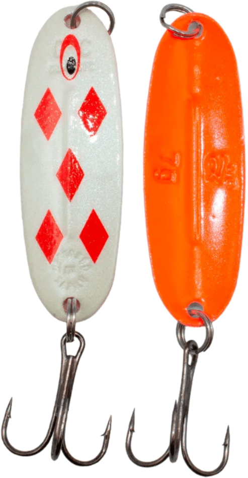 Блесна колеблющаяся Grows Culture WillMans 55мм, 7гр, цвет 353(Glow)