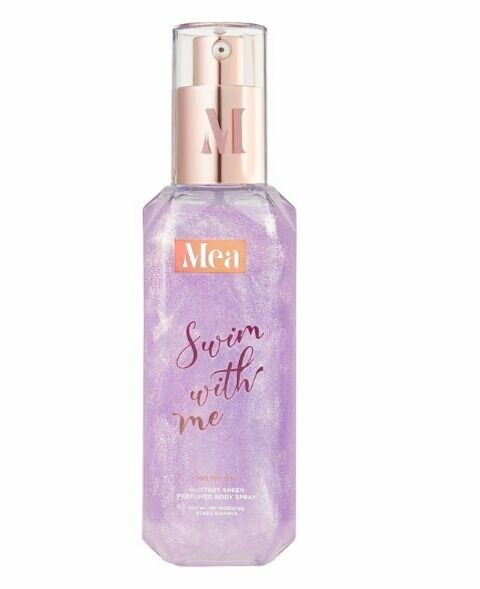 Гель для тела MEA "Догорающее Солнце", с сияющими частицами, 100мл