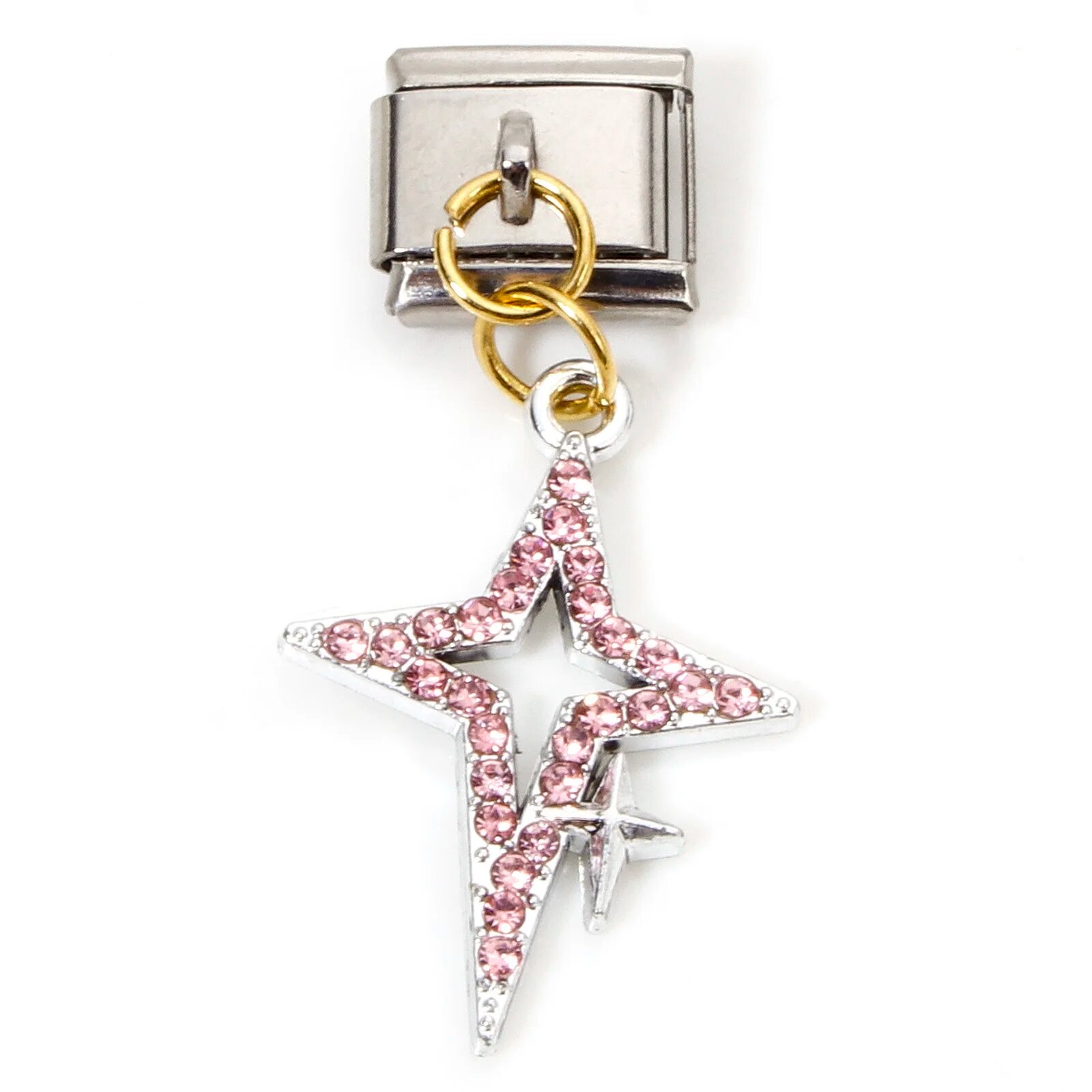 Звенья для браслетов DoreenBeads, звезда, цвет 3