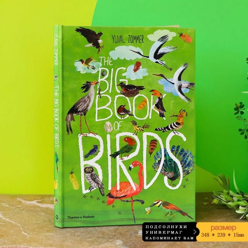 Природа Наука Искусство: The Big Book of Birds Yuval Zommer