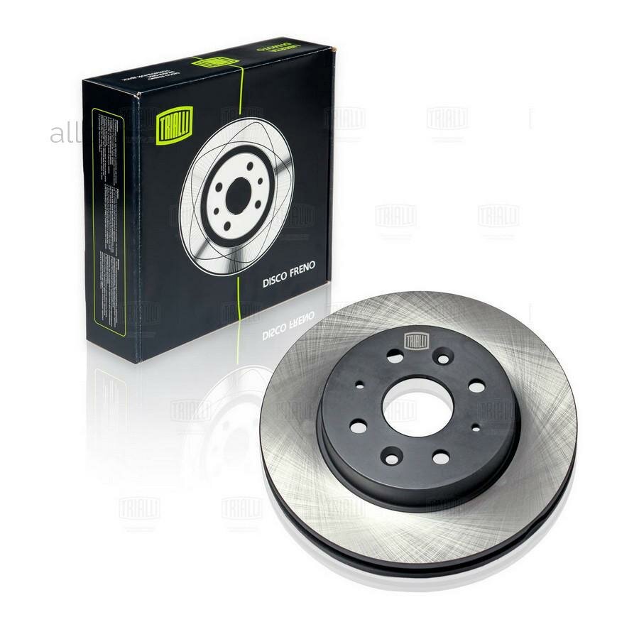 TRIALLI DF073201 диск торм. Для А/М KIA RIO (00-) DOHC R-14 перед. D=254 (DF 073201)