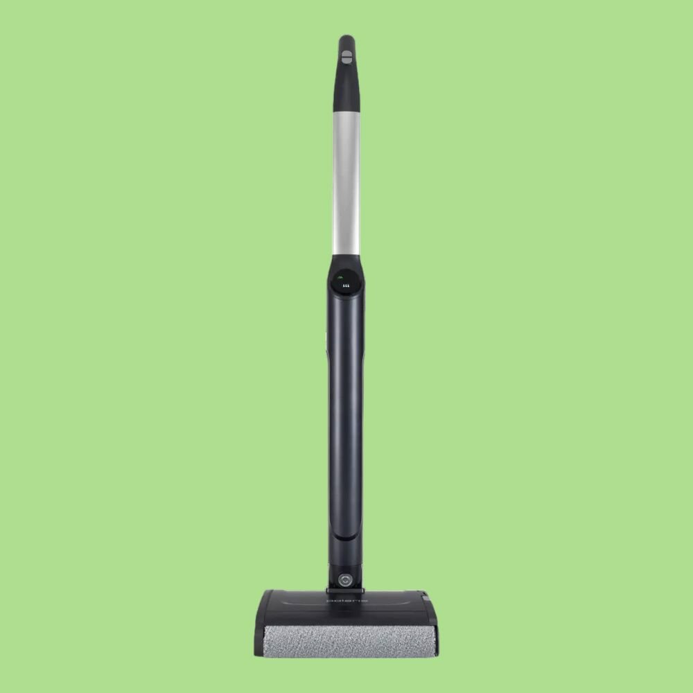 Беспроводная электрошвабра 2 в 1 POLARIS PFW 3030, серый, время непрерывной работы 30 мин