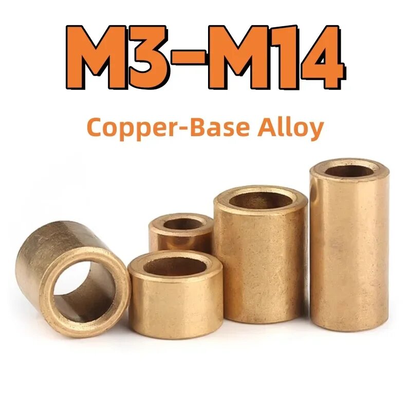 Медные втулки подшипников M3-M14 5x7x10-10pcs