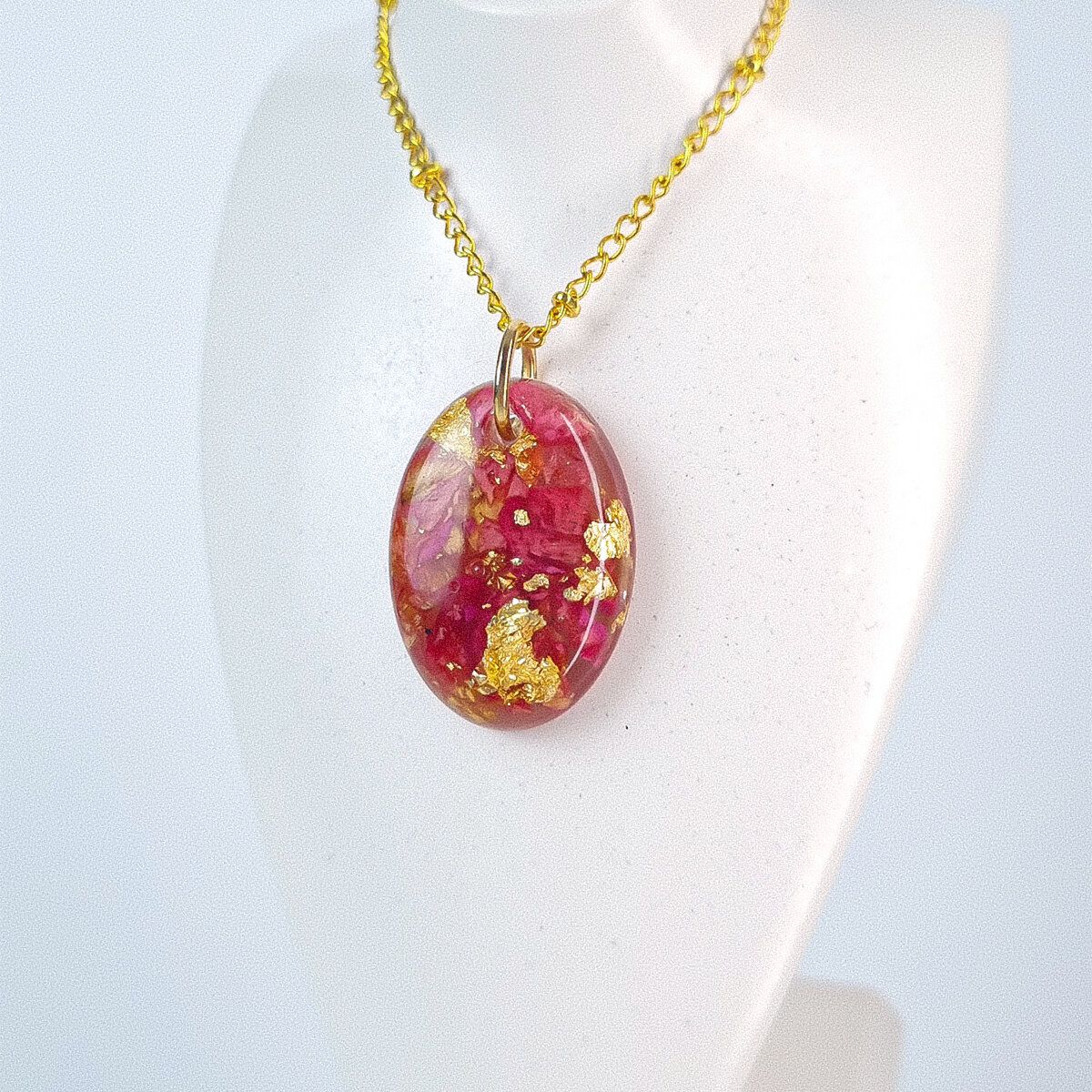 Колье, эпоксидная смола