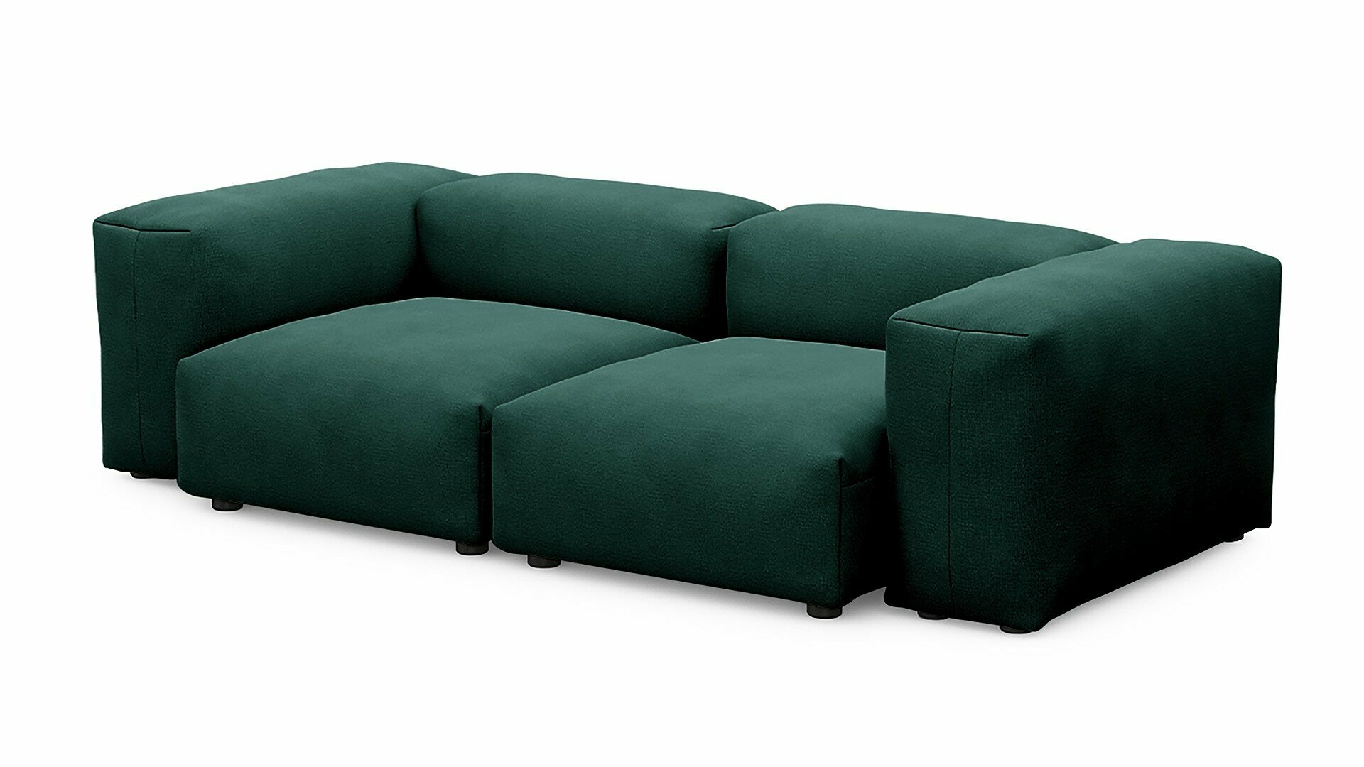 Диван Фиджи двухсекционный (малый) Velutto 20 NOW 231x116x62 см, Велютто, нераскладной Фиеста