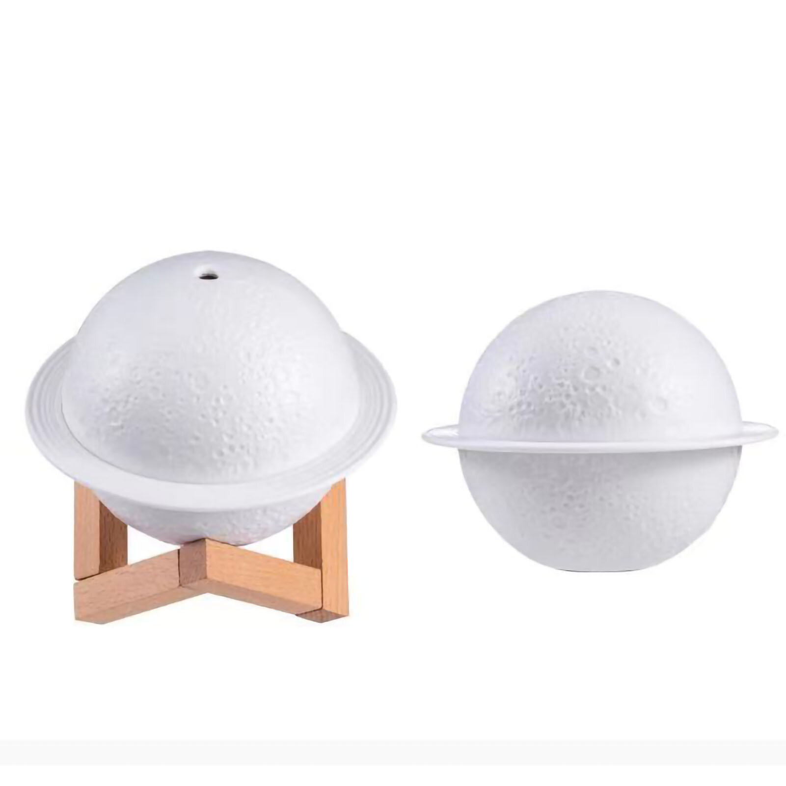 Увлажнитель воздуха, 3 цветовых режима, большая емкость, распылитель-испаритель, украшение дома для офиса, белый