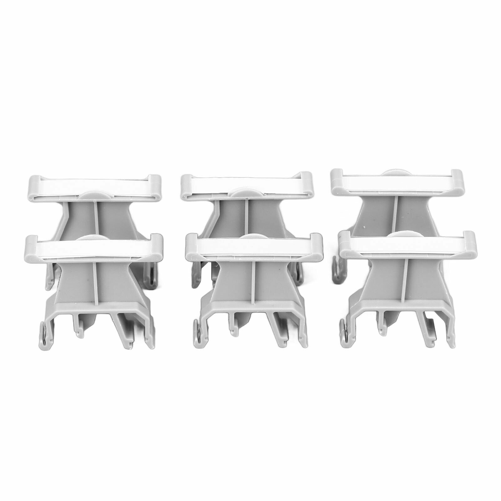 100 шт. держатель маркера клеммы 35 мм для установки на DIN-рейку, универсальная маркировочная этикетка UK B1 для проводки