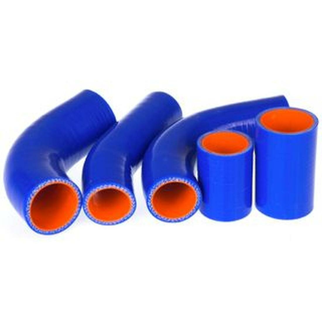 Комплект патрубков силиконовых для УАЗ радиатора Хантер, Патриот (дв. УМЗ) (5шт) MOTORIST 3160-1303000