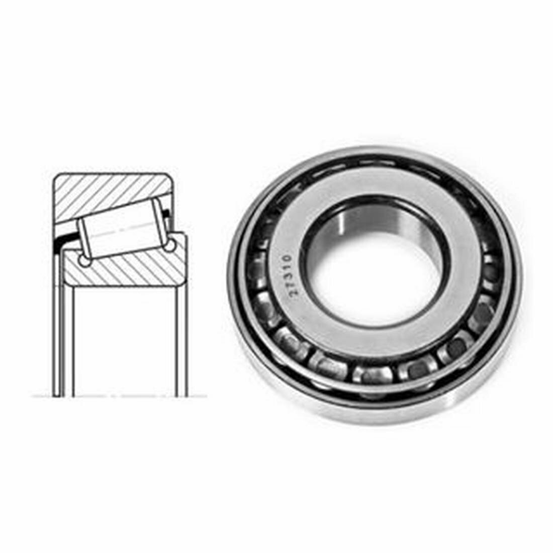 Подшипник однорядный роликовый APP GRUPP арт. 27310 (31310) (6)А АПП