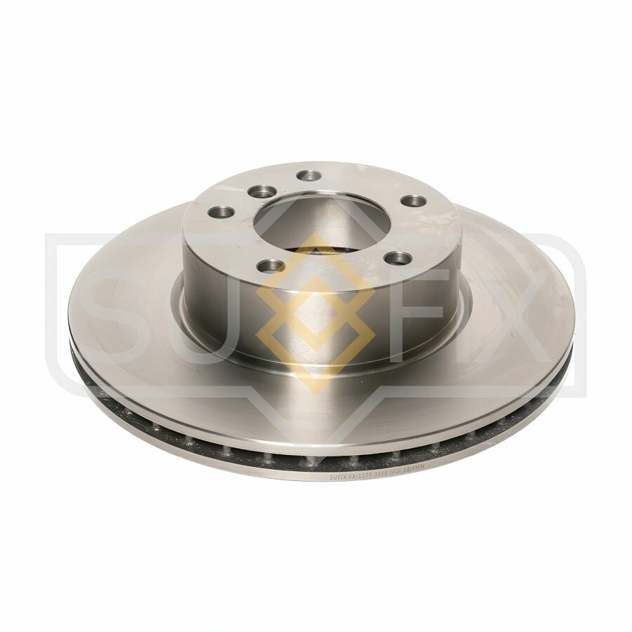 Диск тормозной передний, 300x24, для Рено Гранд Сценик 2, Сценик 2 арт FX1279