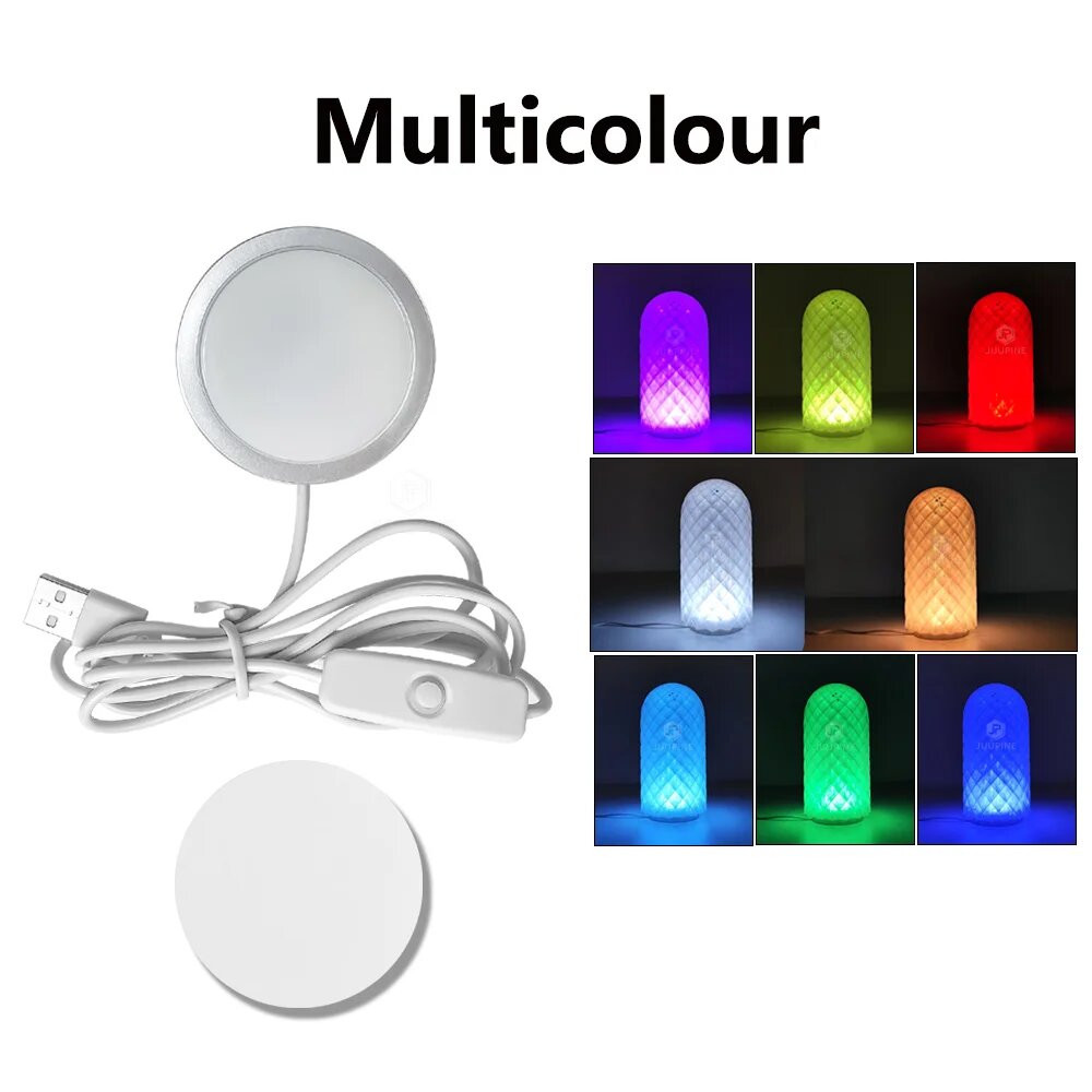 JUUPINE DIY LED Lamp Kit 001 Moon Globe для 3D принтеров 3PCS, Multicolour