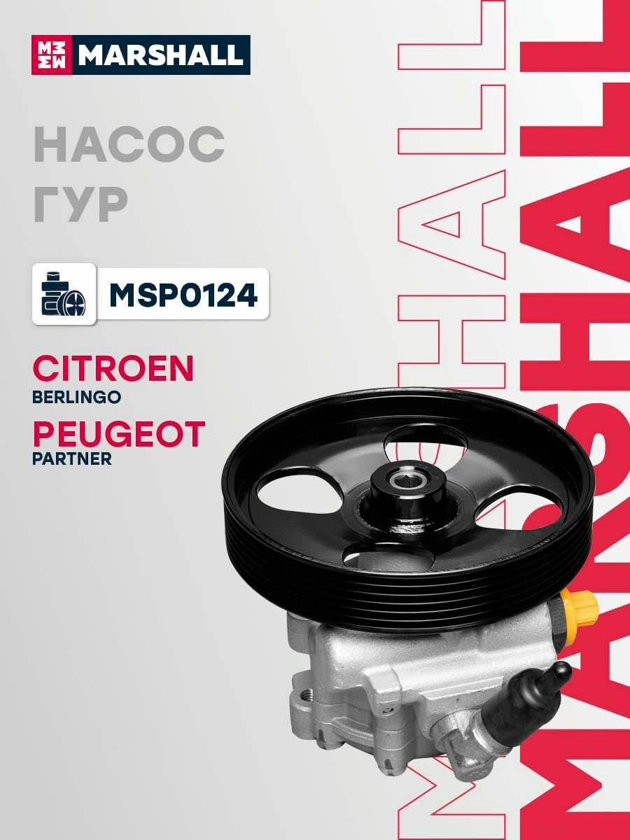 Насос ГУР Citroen Ситроен BERLINGO, Peugeot Пежо PARTNER 9684531680