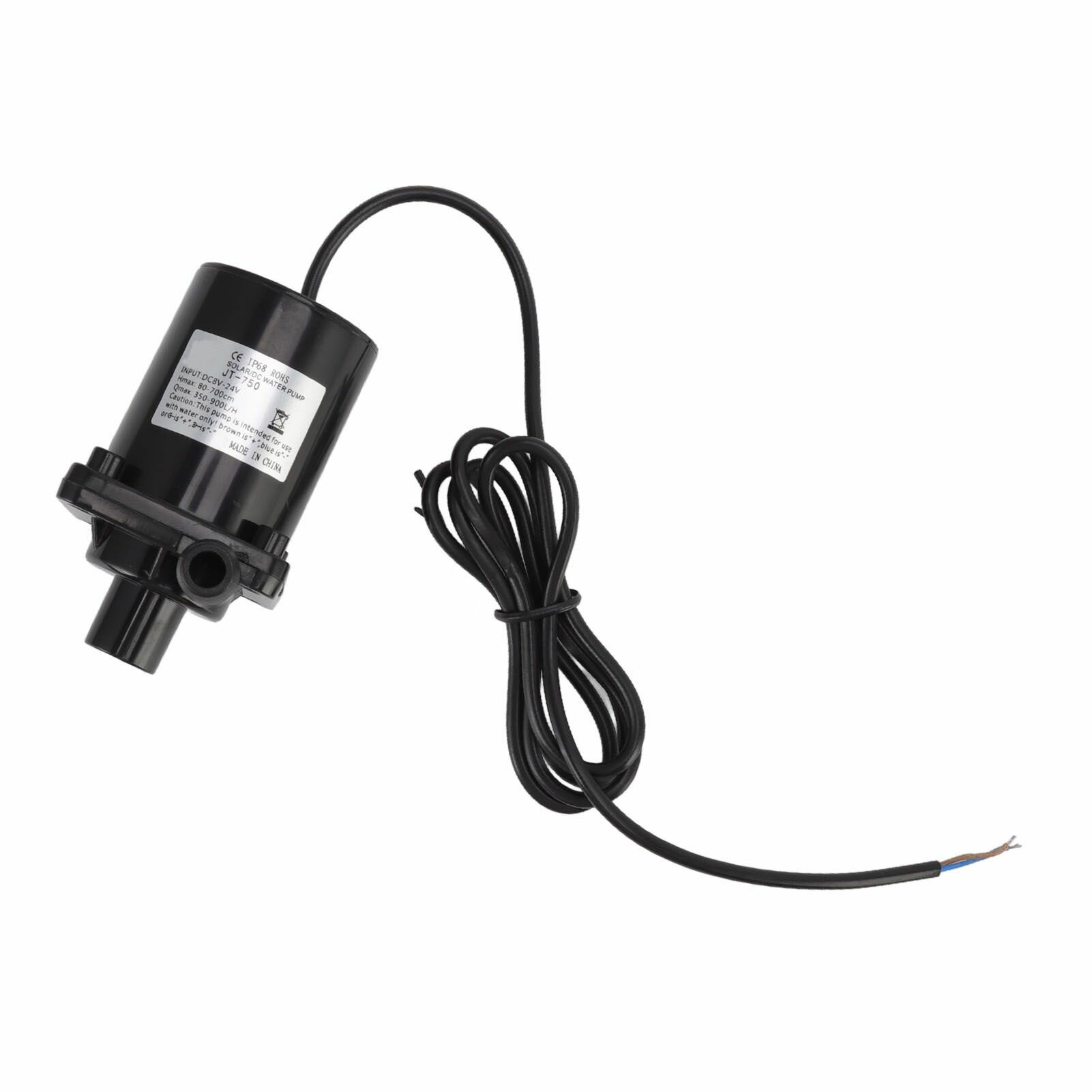 Водяная помпа постоянного тока ABS Бесщеточный подкачивающий насос солнечной энергии для домашней посудомоечной машины 8v 24v