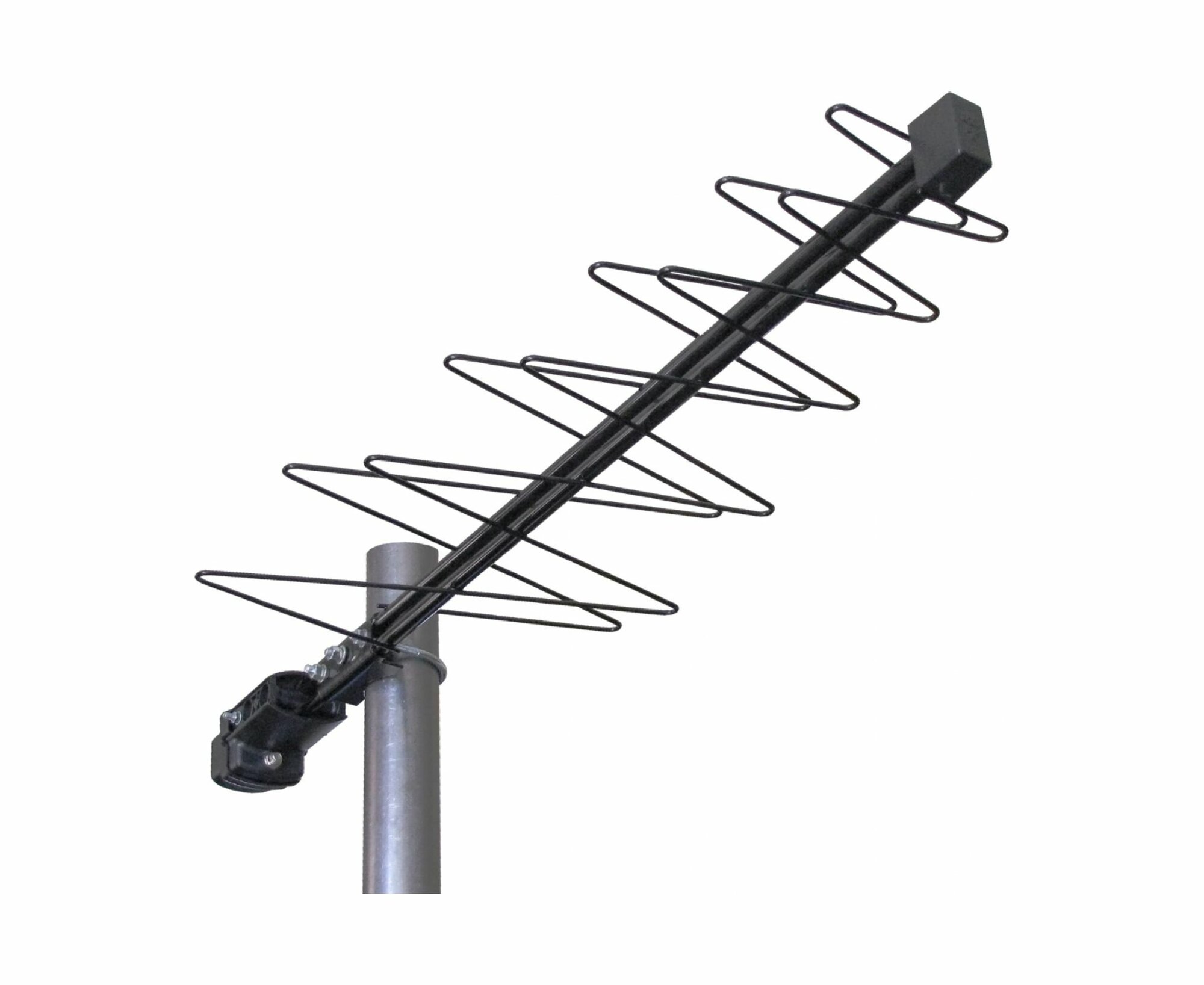 Антенна уличная Дельта Н3111.02F б/к (пассивная, DVB-T2, без б/п, 9 дБ, пакет) - зигзаг