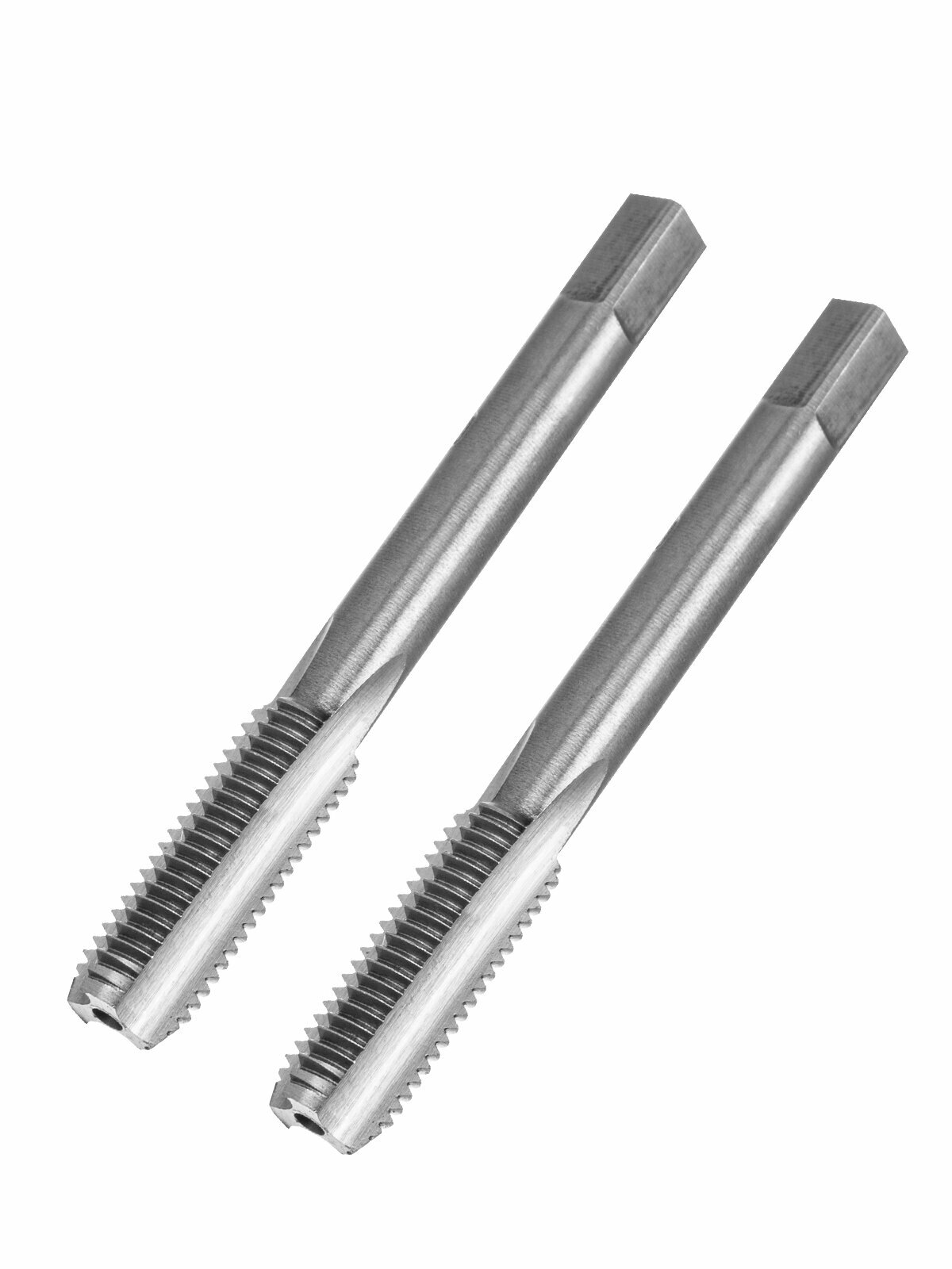 Метчик М8 х 1 мм ручной Сибртех, легированная сталь 9ХС, закаленные рабочие части, комплект из 2 штук, 76620